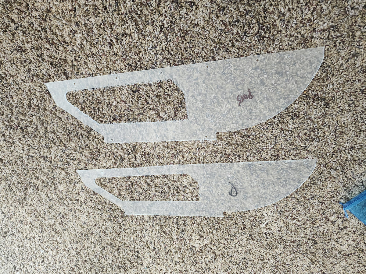 XJB24 SC mod sides upper sails short sail only – Xtreme RC Bodies