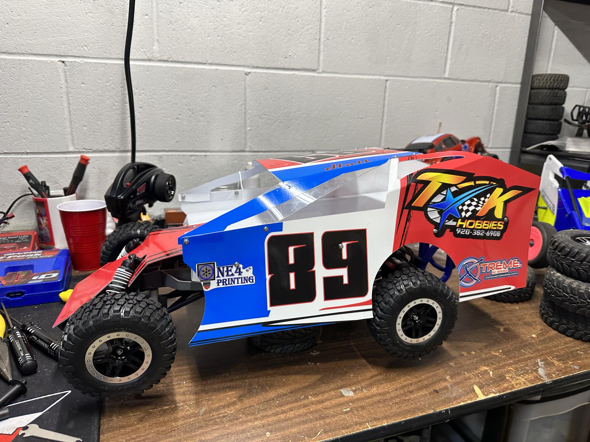 The BOSS slash dirt modified body kit. With fasteners – Xtreme RC Bodies