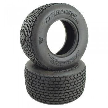 DE RACING MINI G6T REAR CLAY COMPOUND MODIFIED STREET STOCK TIRES DER ...