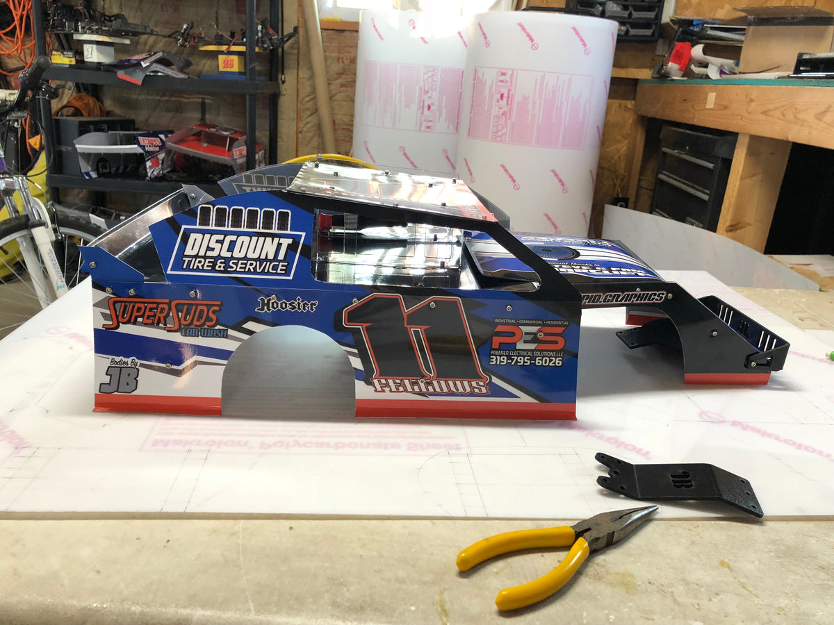 Sport mod body and Front Bumper plus mid mount – Xtreme RC Bodies