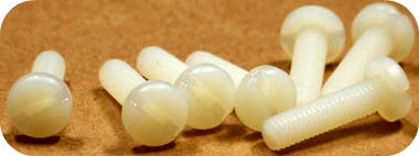 Plastic Body Nut and Bolt 60 pack WHITE – Xtreme RC Bodies